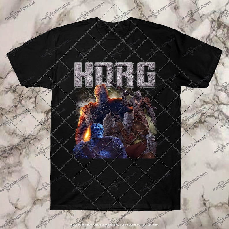 [BLACK] Korg Thor Tshirt Shirt Tee - Walmart.com