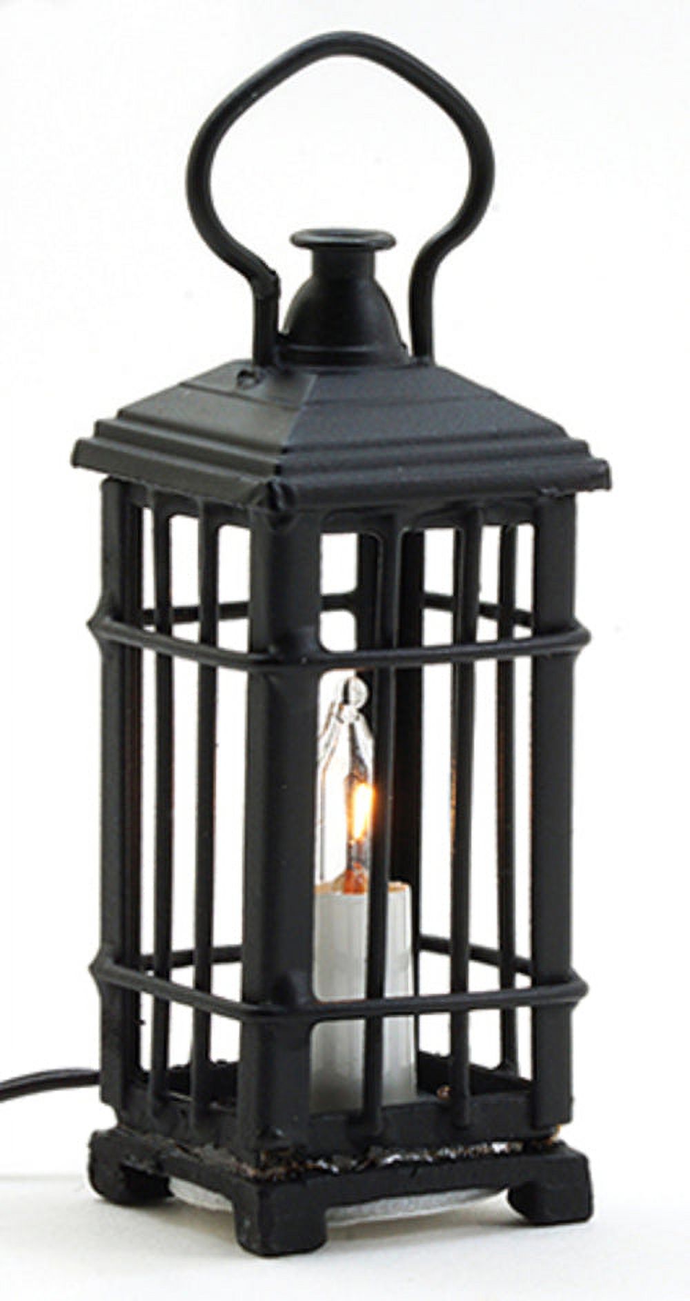 BLACK LANTERN/12V Miniature Scale - Walmart.com