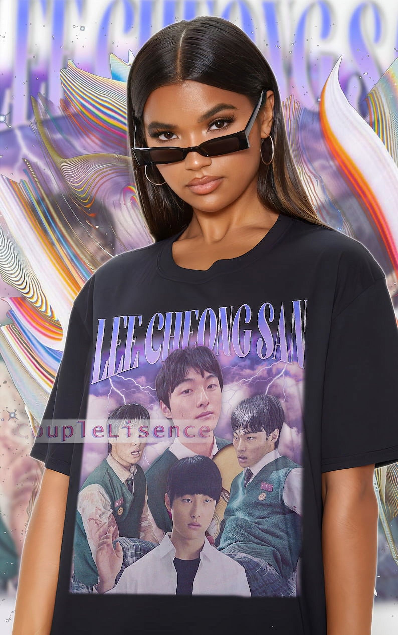 [BLACK] LEE CHEONSAN Vintage Shirt | Lee Cheonsan Homage Tshirt | Lee ...