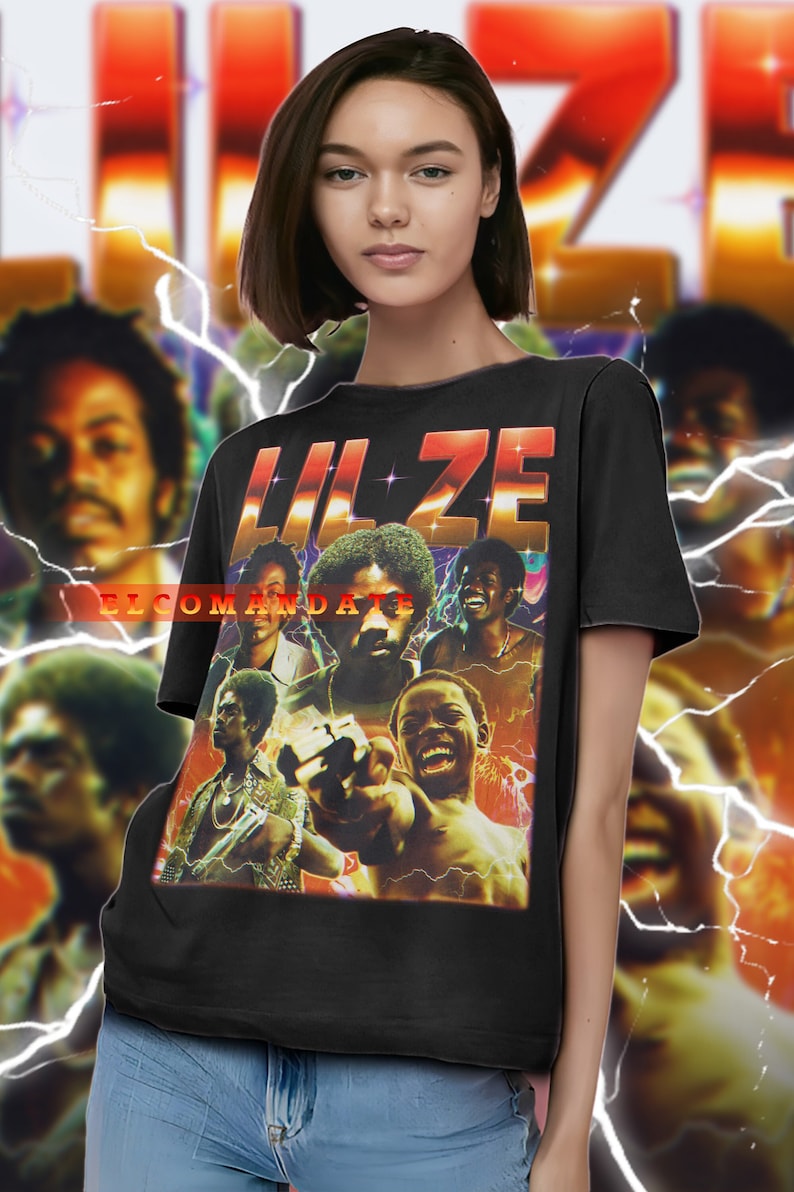 [BLACK] LIL ZE City Of God, Lil Ze Vintage Shirt, Lil Ze Homage Tshirt ...