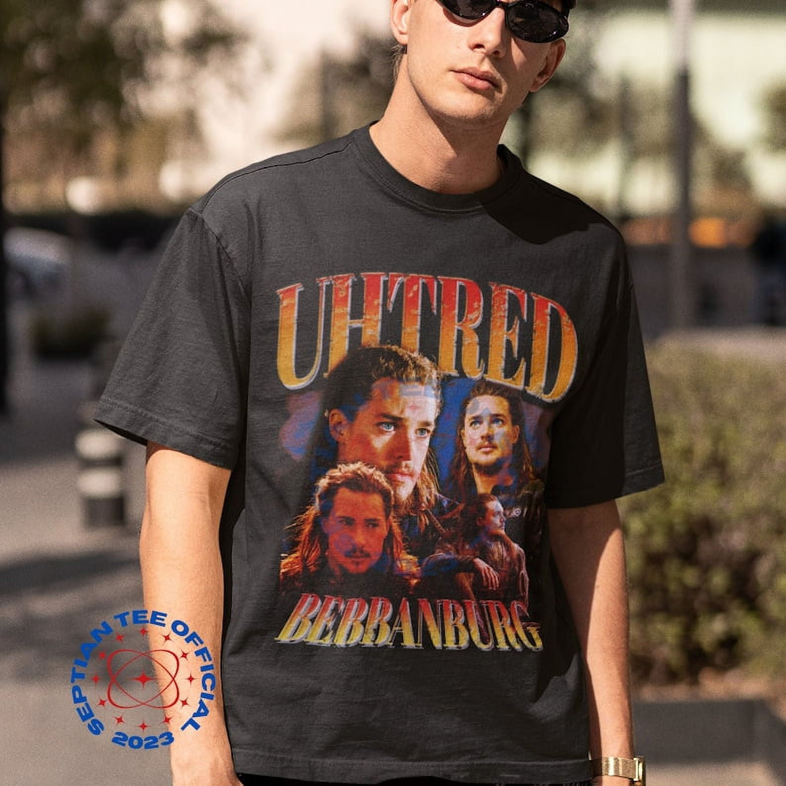 [BLACK] LIMITED Uhtred Bebbanburg Vintage Shirt - Walmart.com