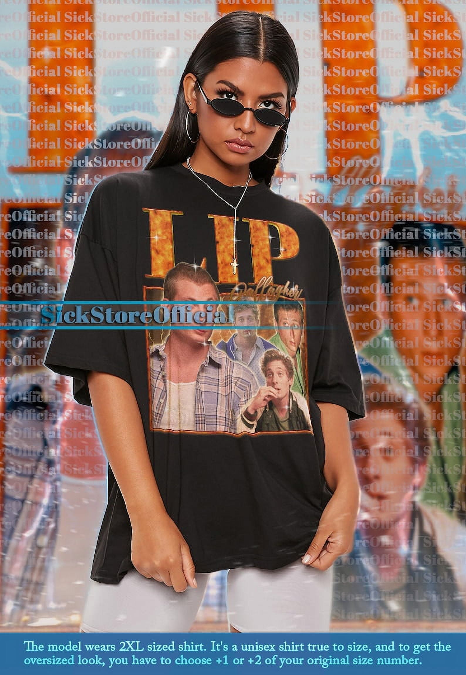 [BLACK] LIP GALLAGHER Vintage Shirt, Lip Gallagher Homage Tshirt, Lip ...