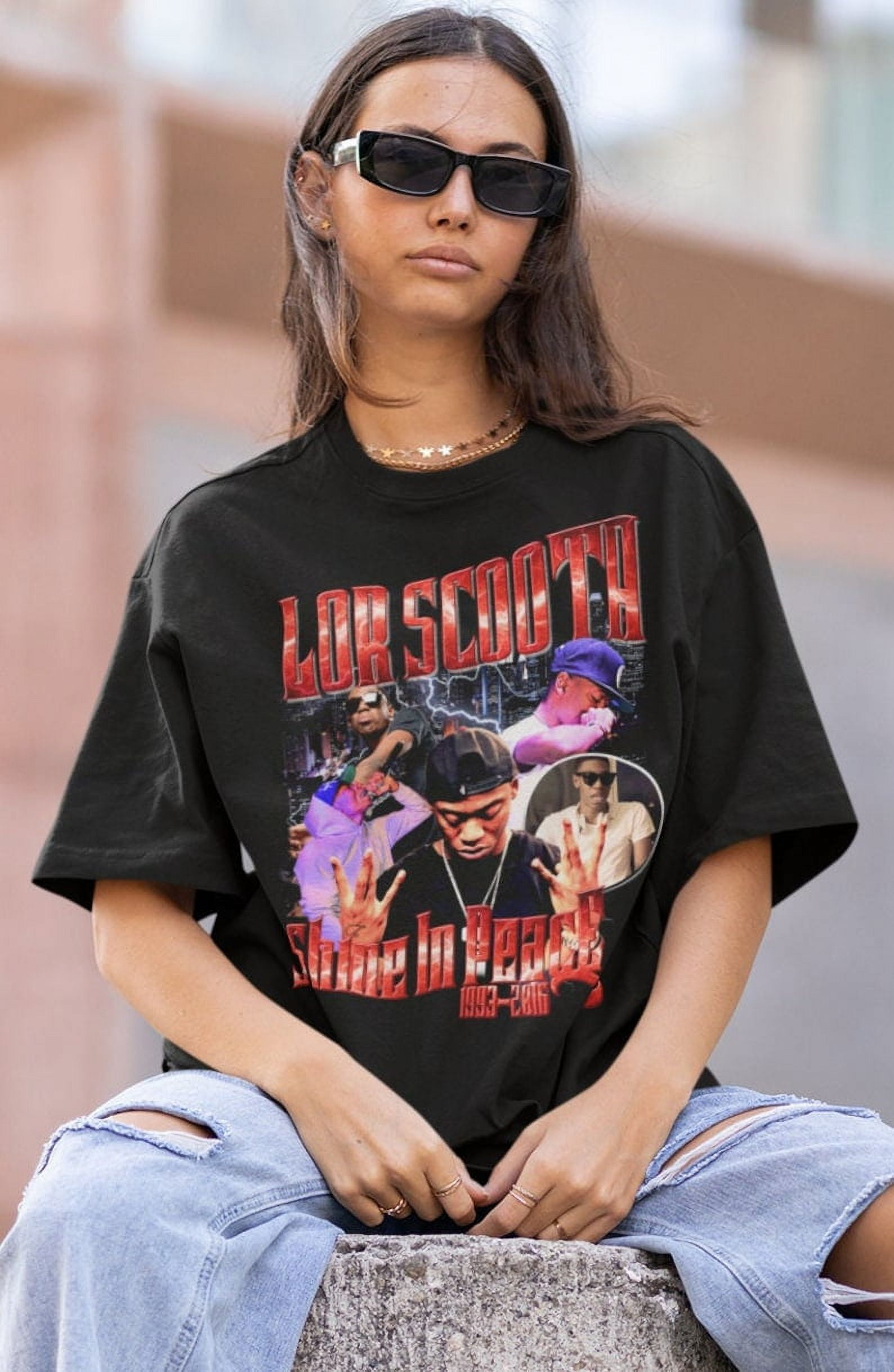 [BLACK] LOR SCOOTA | Lor Scoota Shirt Tshirt Tee - Walmart.com
