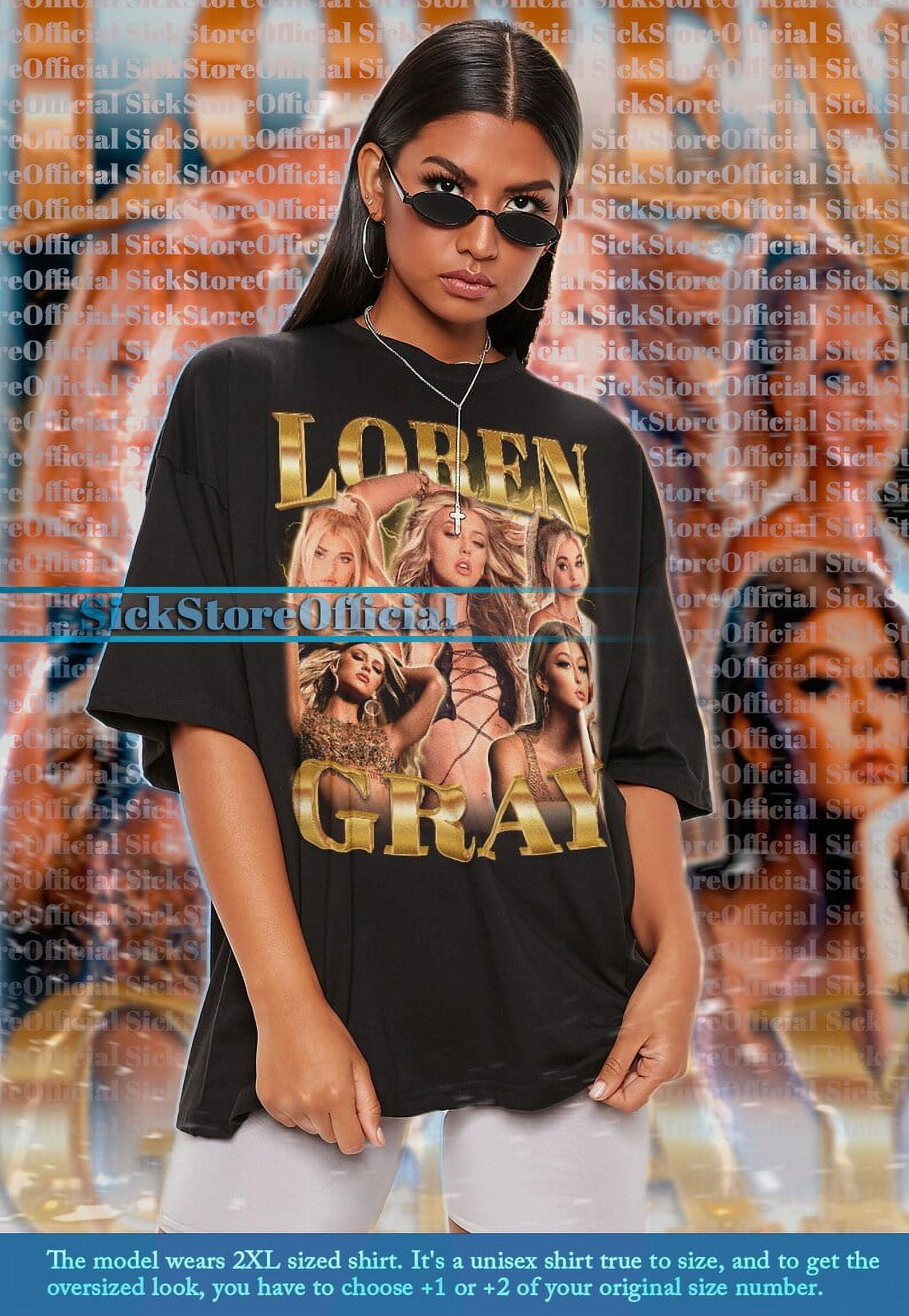 [BLACK] LOREN GRAY Vintage Shirt, Loren Gray Homage Tshirt, Loren Gray ...