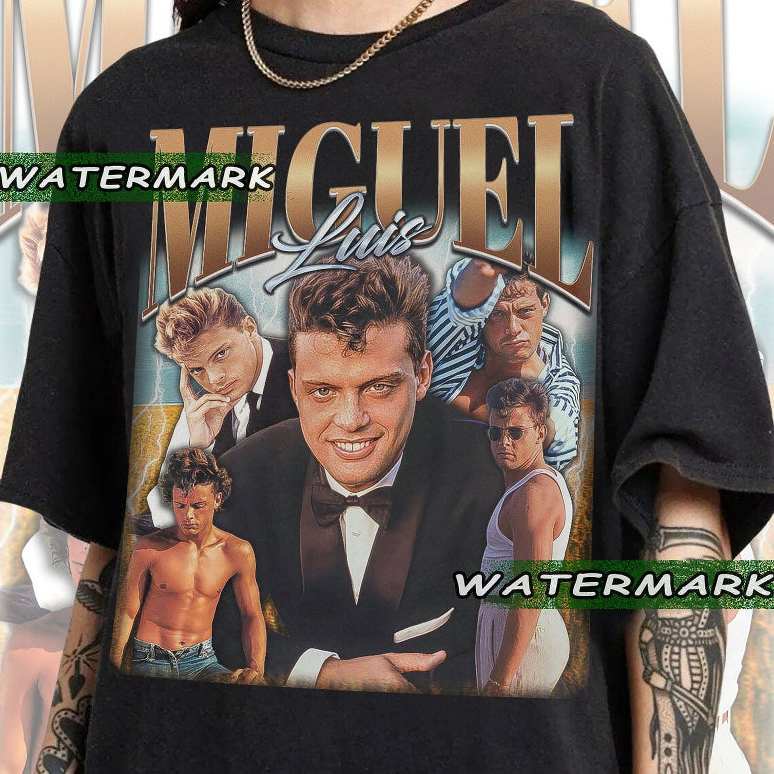 [BLACK] LUIS MIGUEL I Luis Miguel Shirt, Luis Miguel T-Shirt, Luis ...