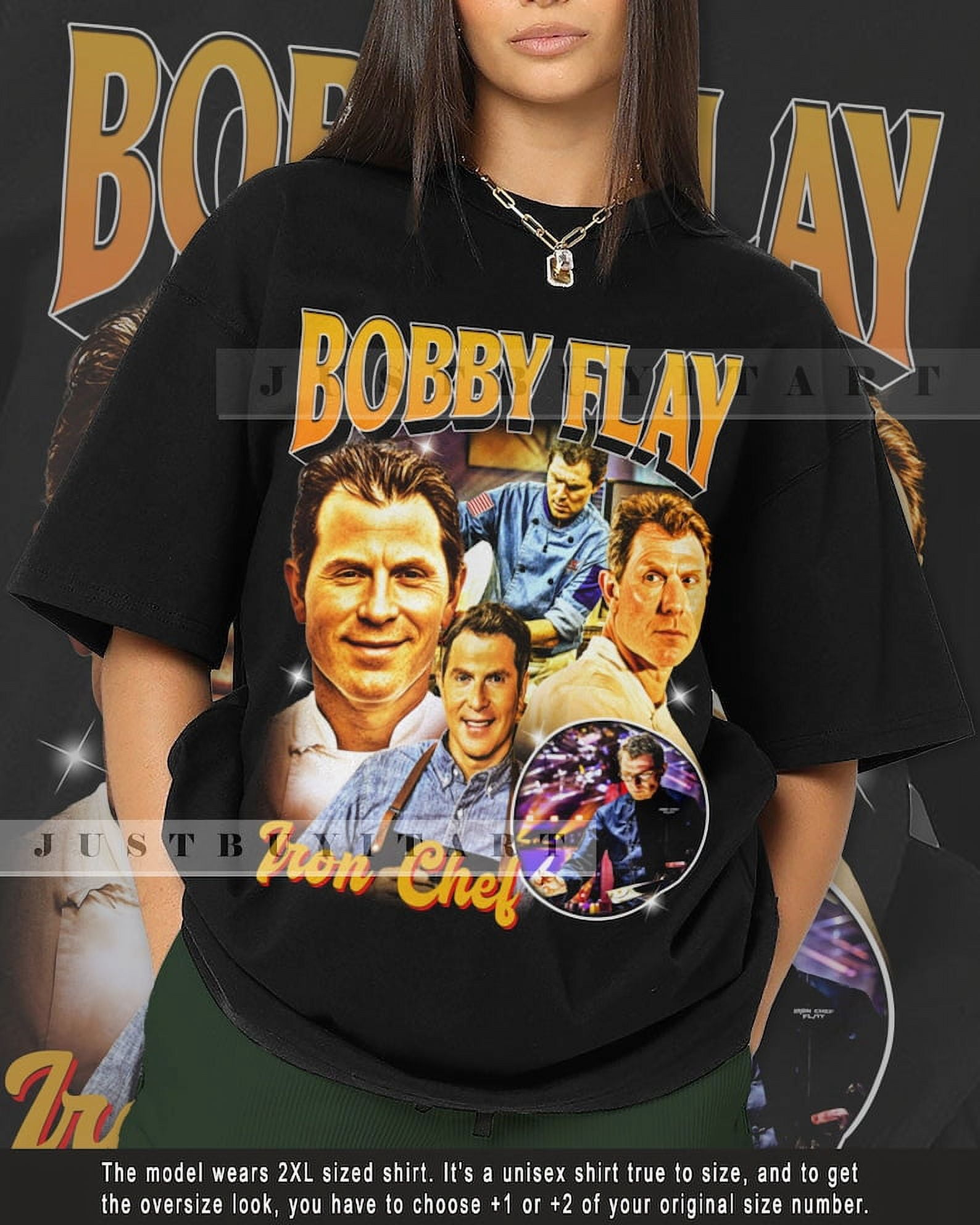 [BLACK] Limited Bobby Flay Shirt Gift Movie Bobby Flay T-Shirt Bootleg ...