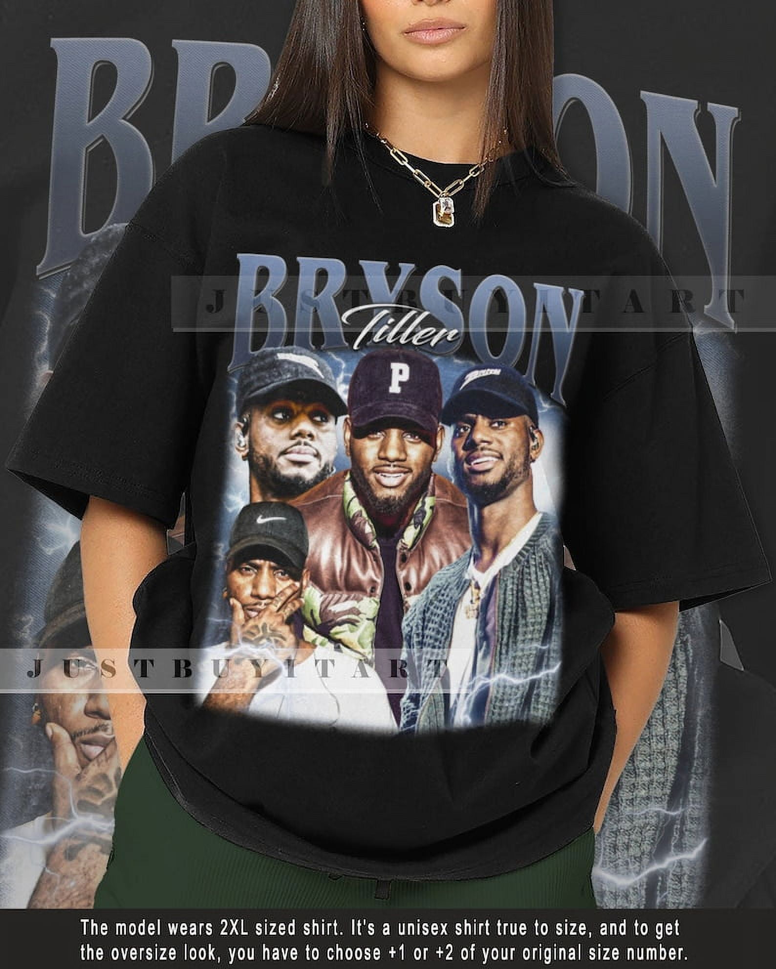 [BLACK] Limited Bryson Tiller Shirt Gift Singer Bryson Tiller T-Shirt ...