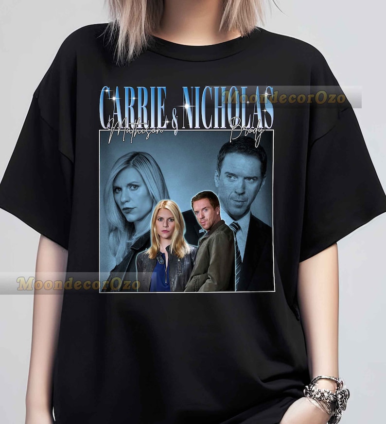 [BLACK] Limited Carrie Mathison and Nicholas Brody Vintage Clothing ...