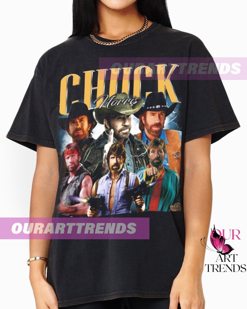 [BLACK] Limited Chuck Norris Actor Movie Drama Television Series Fans ...