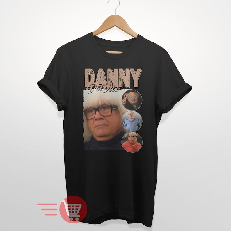 [BLACK] Limited Danny Devito unisex vintage tee - Walmart.com