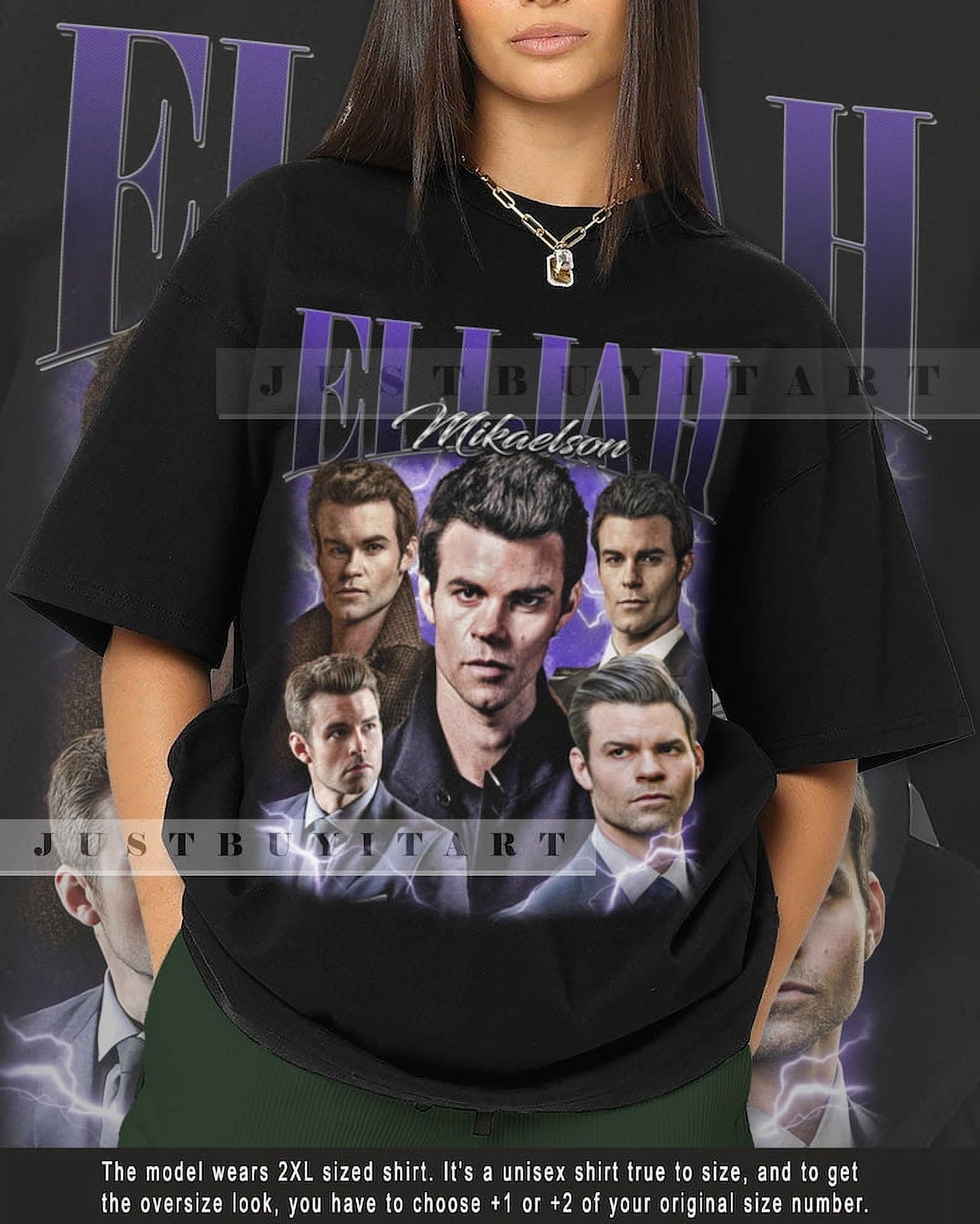 [BLACK] Limited Elijah Mikaelson Shirt Gift Movie Elijah Mikaelson T ...