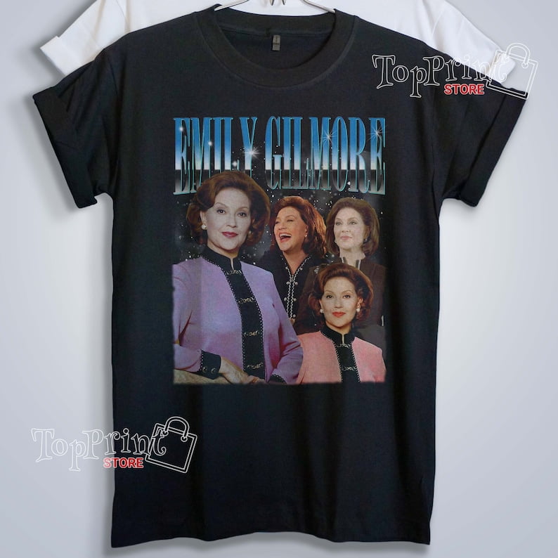 [BLACK] Limited Emily Gilmore Vintage T-Shirt - Walmart.com