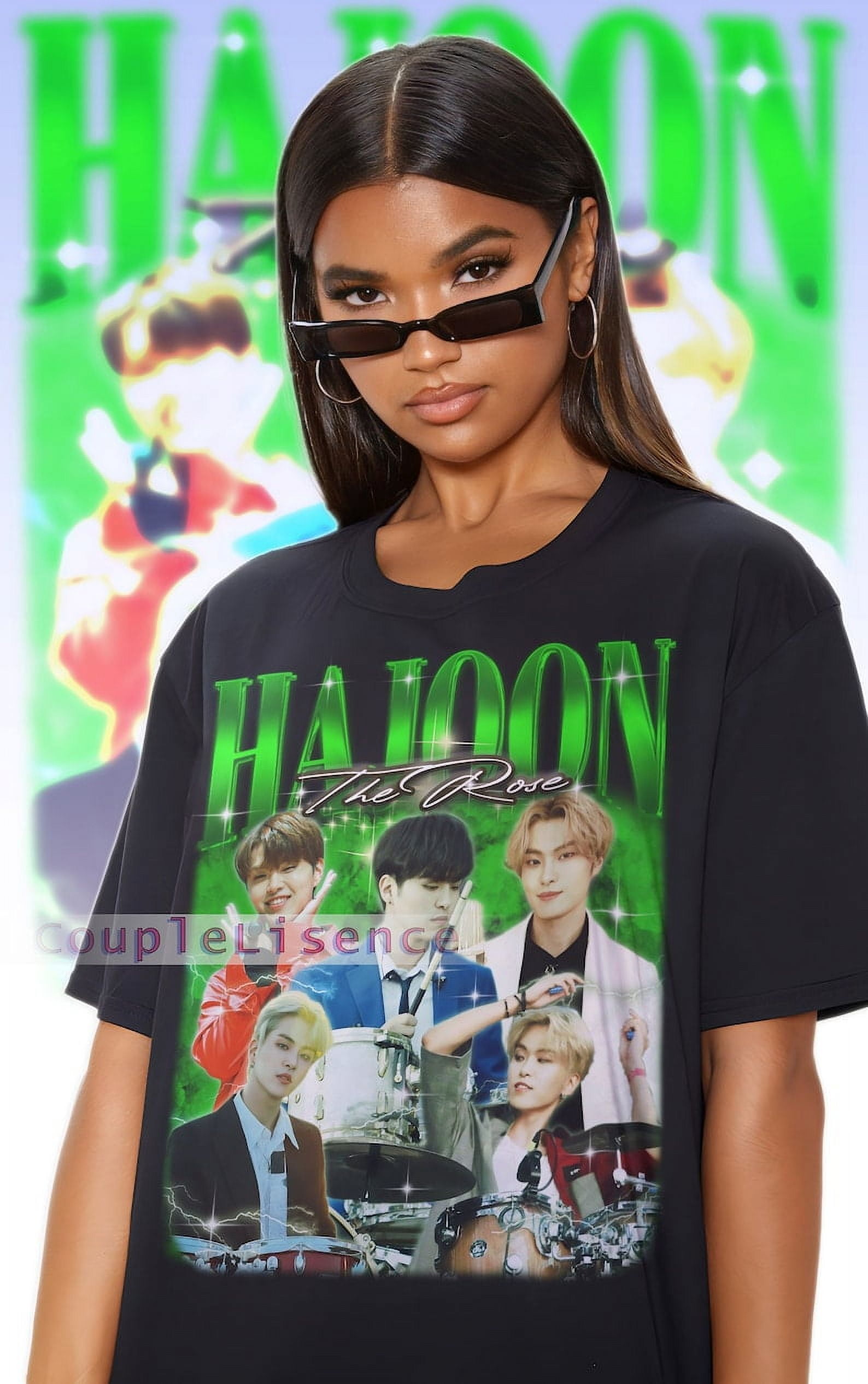 [BLACK] Limited HAJOON Vintage Shirt | Hajoon Homage Fan Tees | Hajoon Homage Retro | Hajoon ...