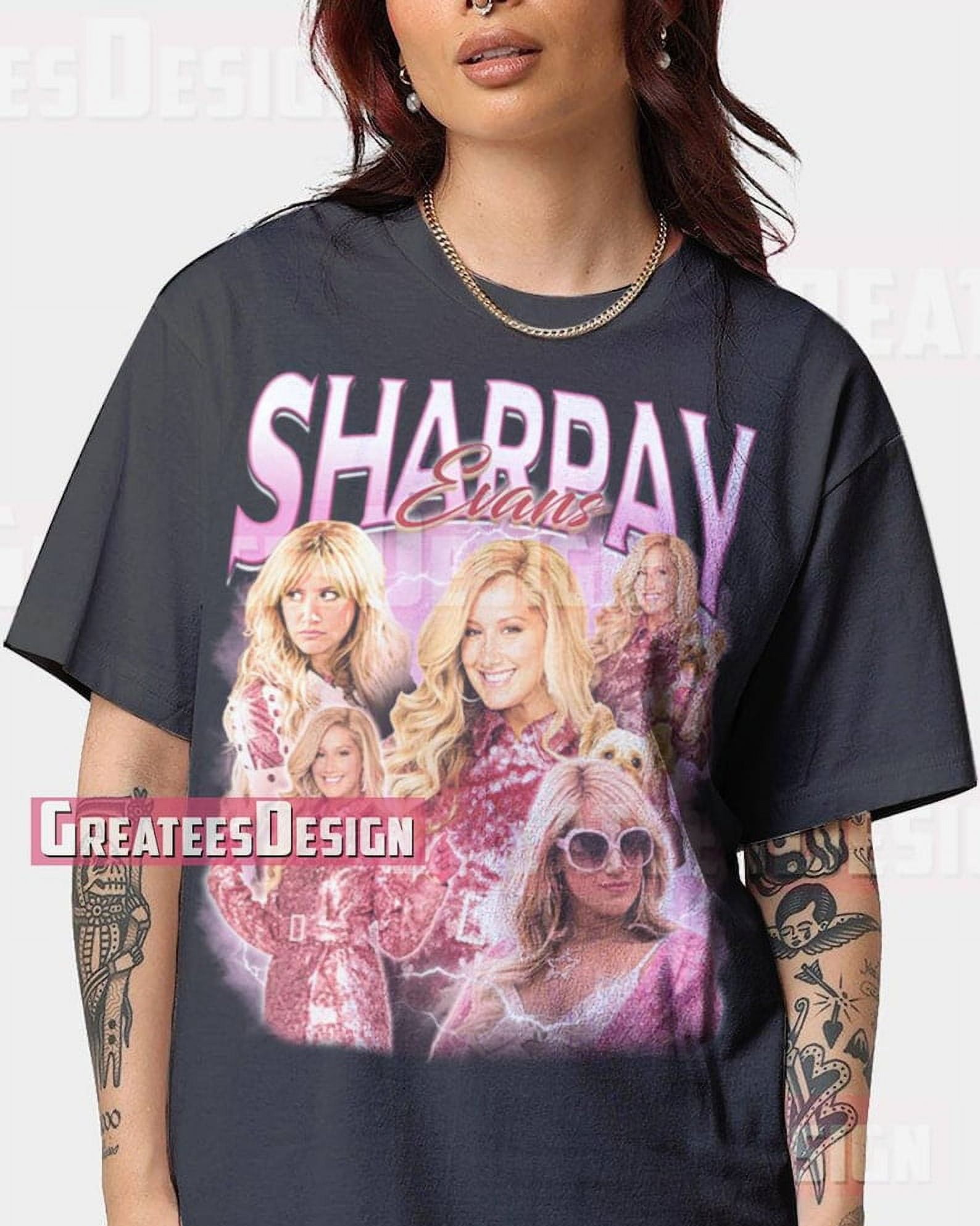 [BLACK] Limited Sharpay Evans T-shirt - Walmart.com