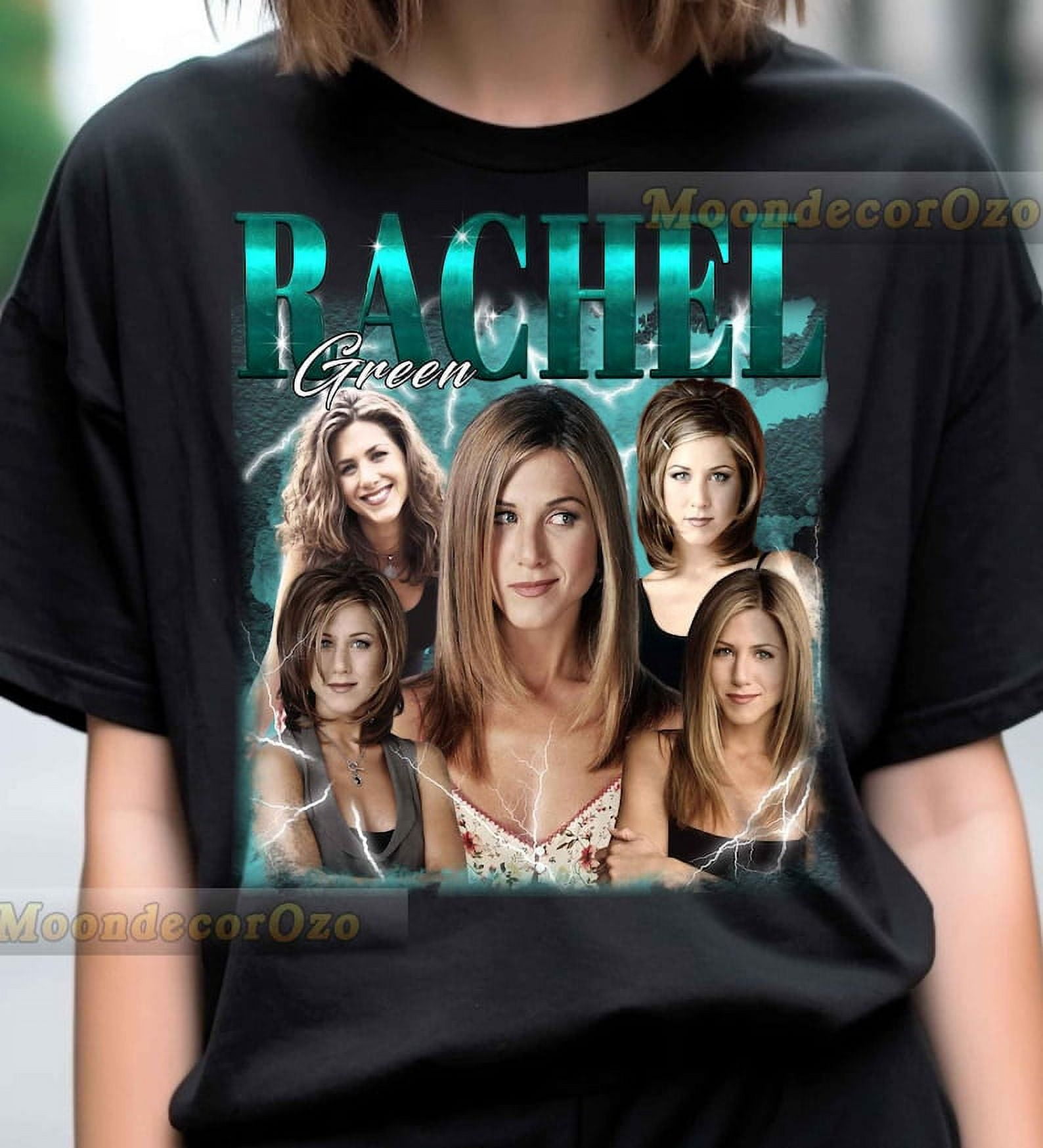 [BLACK] Limited Vintage Rachel Green Tshirt, Rachel Green , Rachel ...