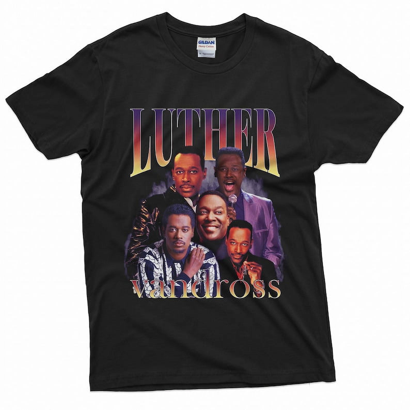 [BLACK] Luther Vandross Shirt - Walmart.com