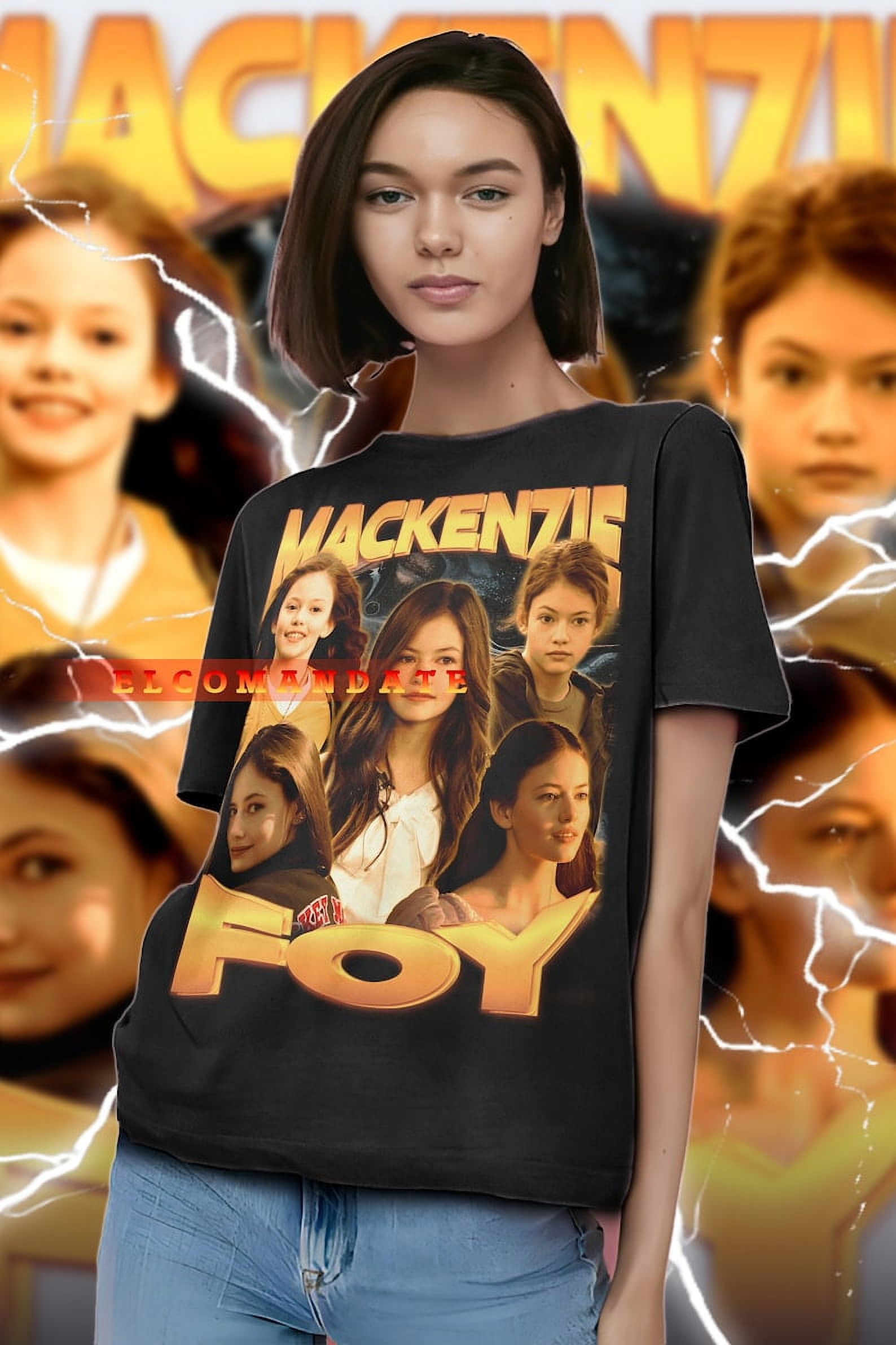 [BLACK] MACKENZIE FOY Homage Shirt, Mackenzie Foy Vintage Tshirt ...