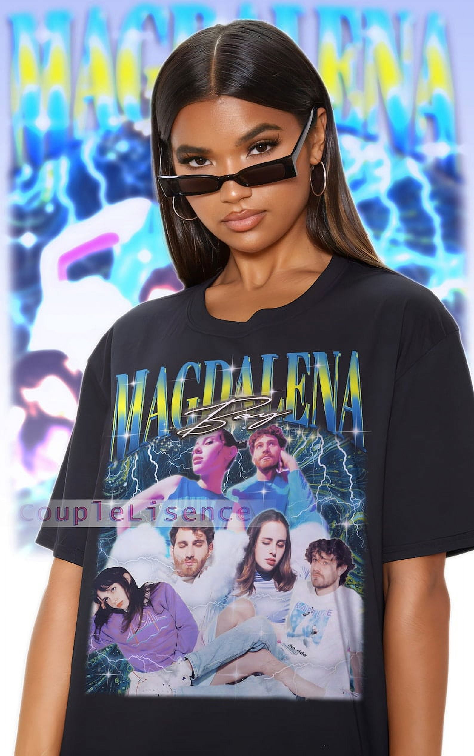 [BLACK] MAGDALENA BAY Shirt | Magdalena Bay Homage Fan Tees | Magdalena ...
