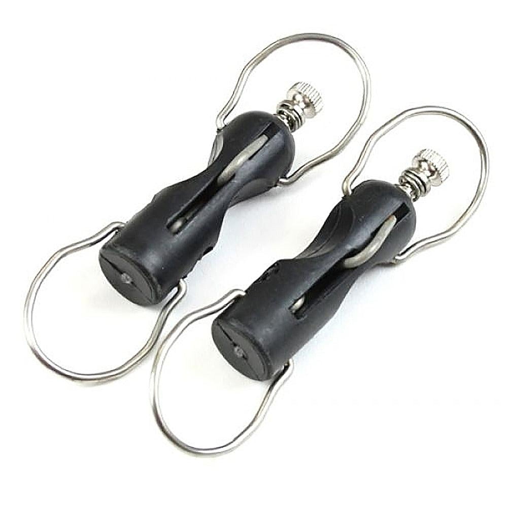 BLACK MARINE Trip-Ease TE-0100 Outrigger Clips - Walmart.com
