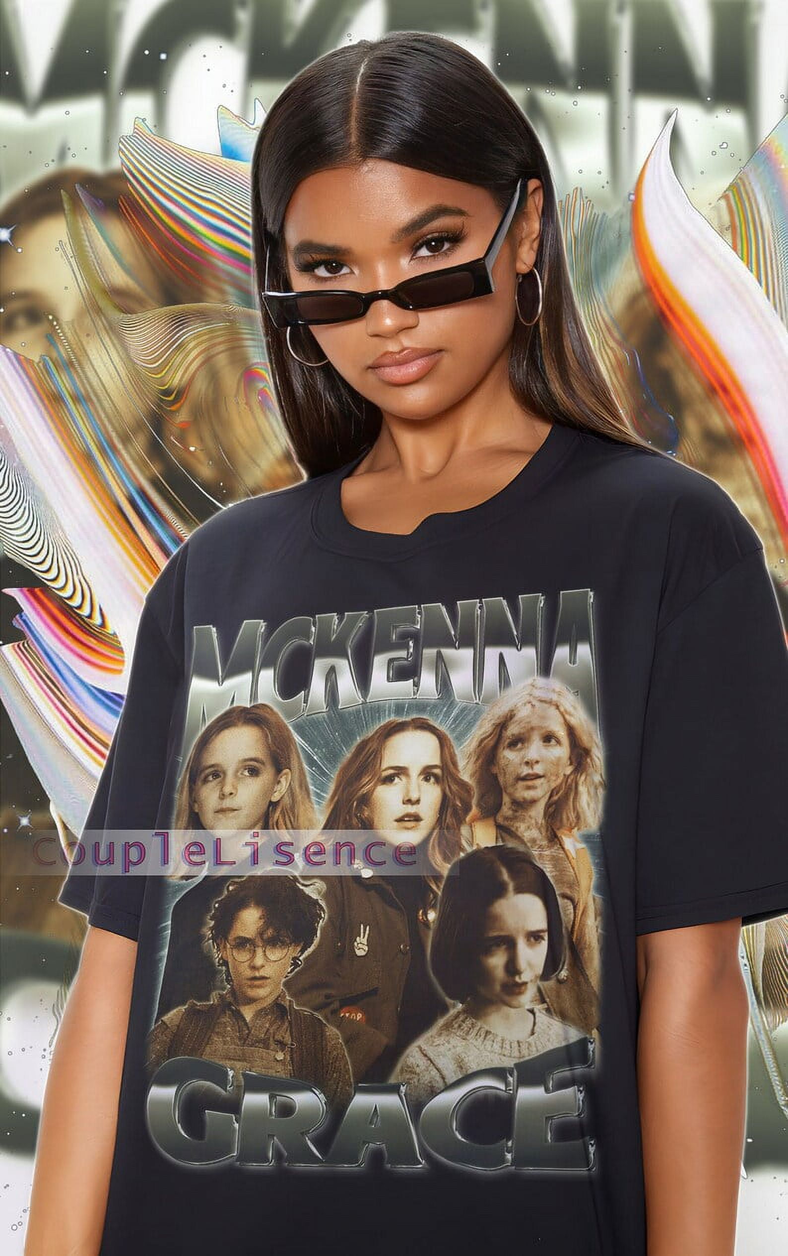 [BLACK] MCKENNA GRACE Vintage Shirt | Mckenna Grace Homage Retro ...