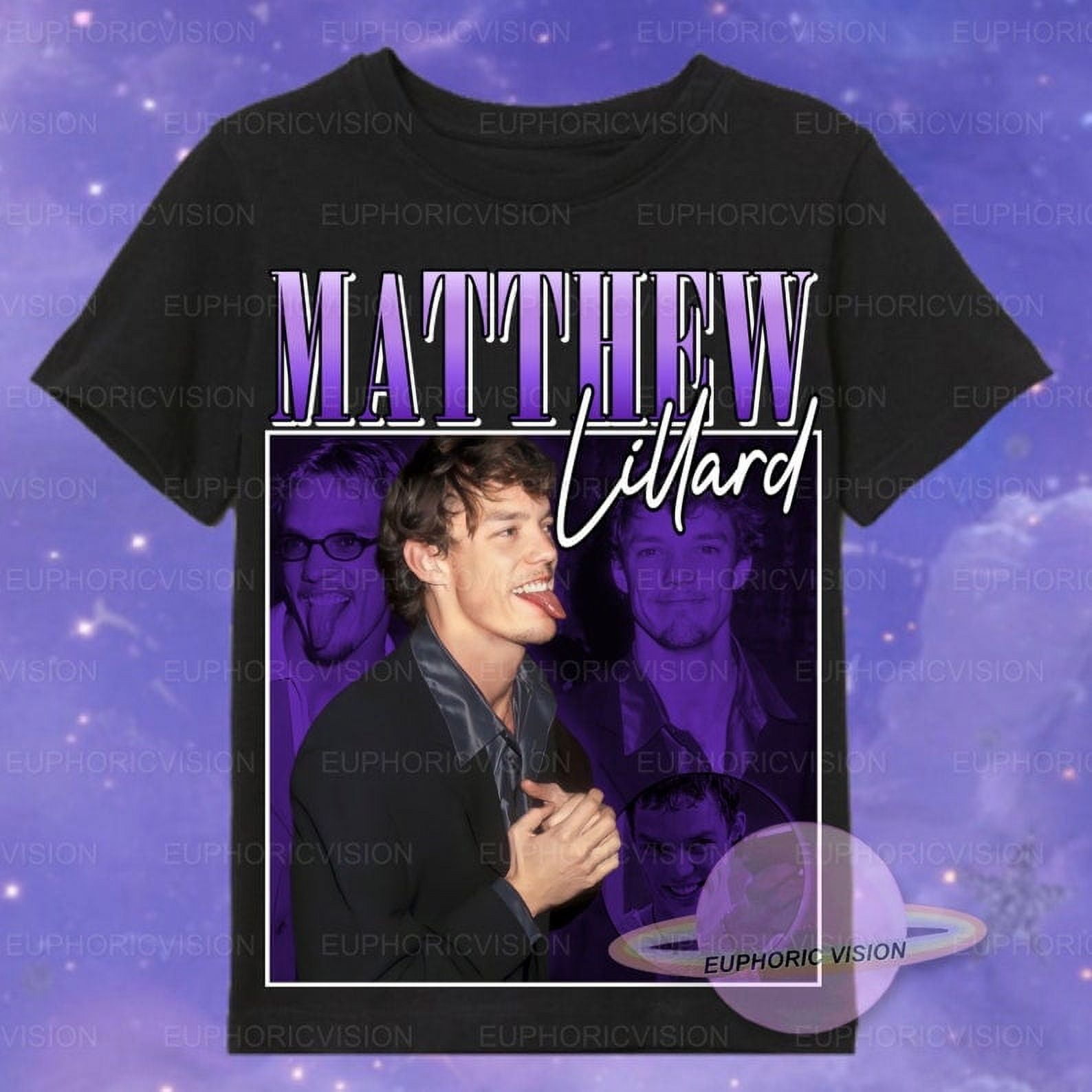 [BLACK] Matthew Lillard 90’s Vintage Tee - Walmart.com