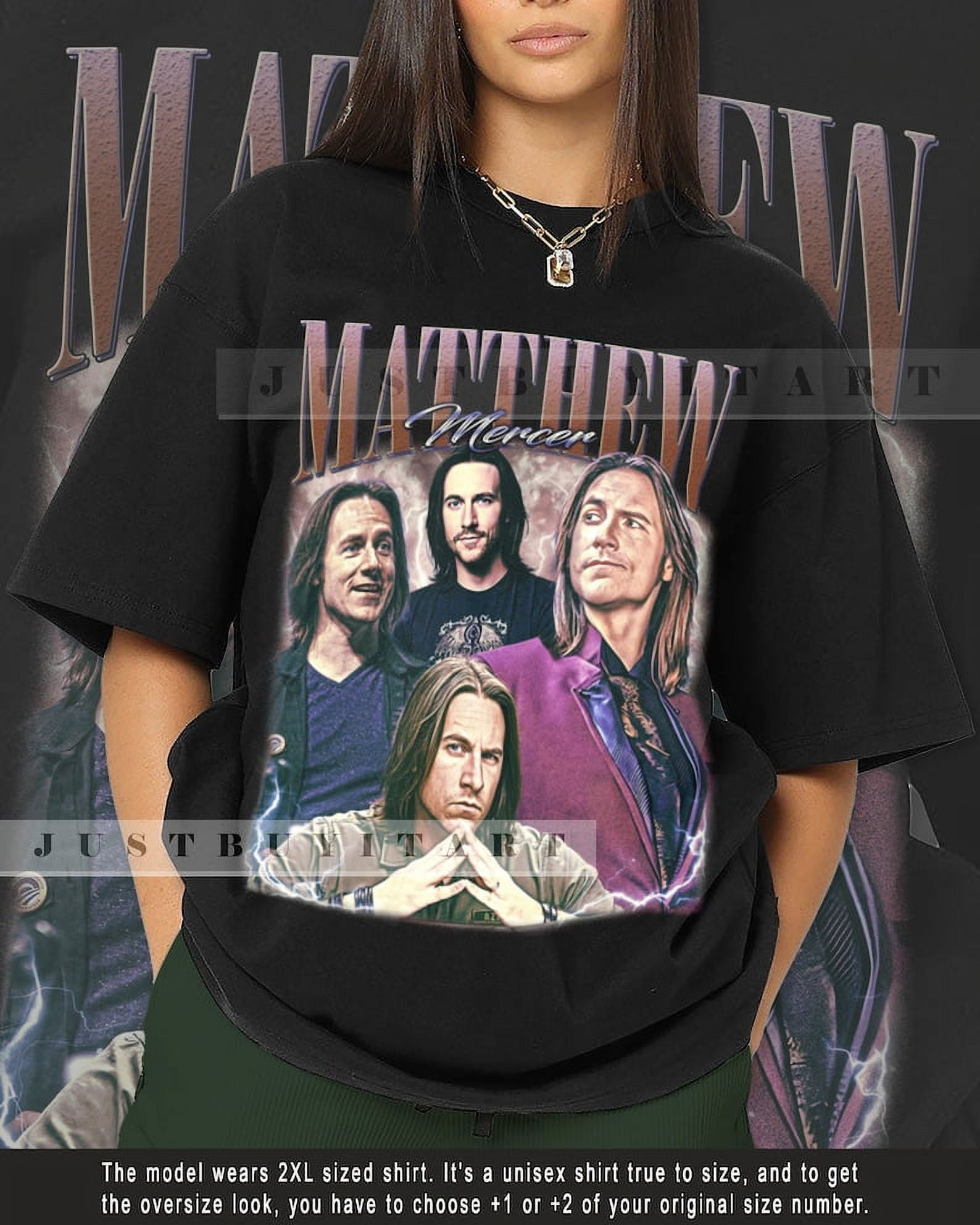 [BLACK] Matthew Mercer Shirt American Actress Character Movie Hollywood ...