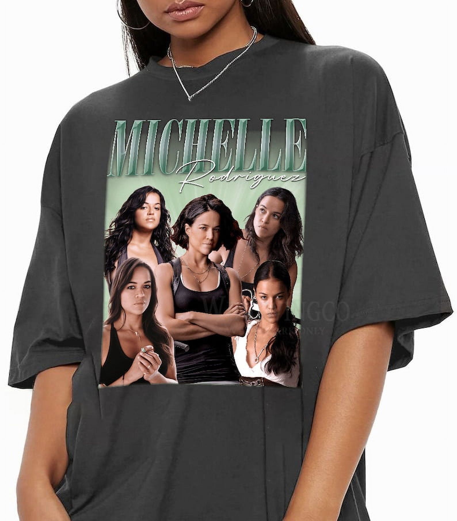 [BLACK] Michelle Rodriguez Vintage Bootleg Tee, Michelle Rodriguez ...