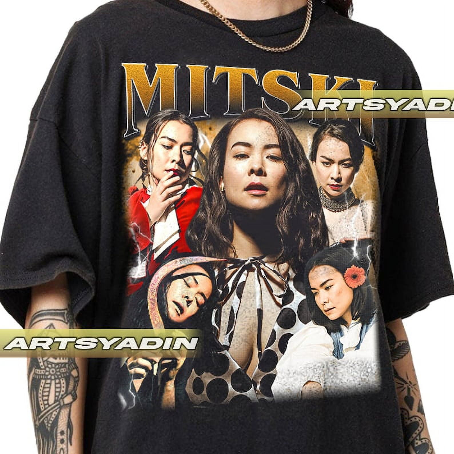 [BLACK] Mitski Unisex Softstyle T-Shirt - Walmart.com
