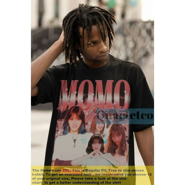 [BLACK] Momo Twice, Momo Shirt, Momo Fan Tees, Momo Twice Merch, Momo ...