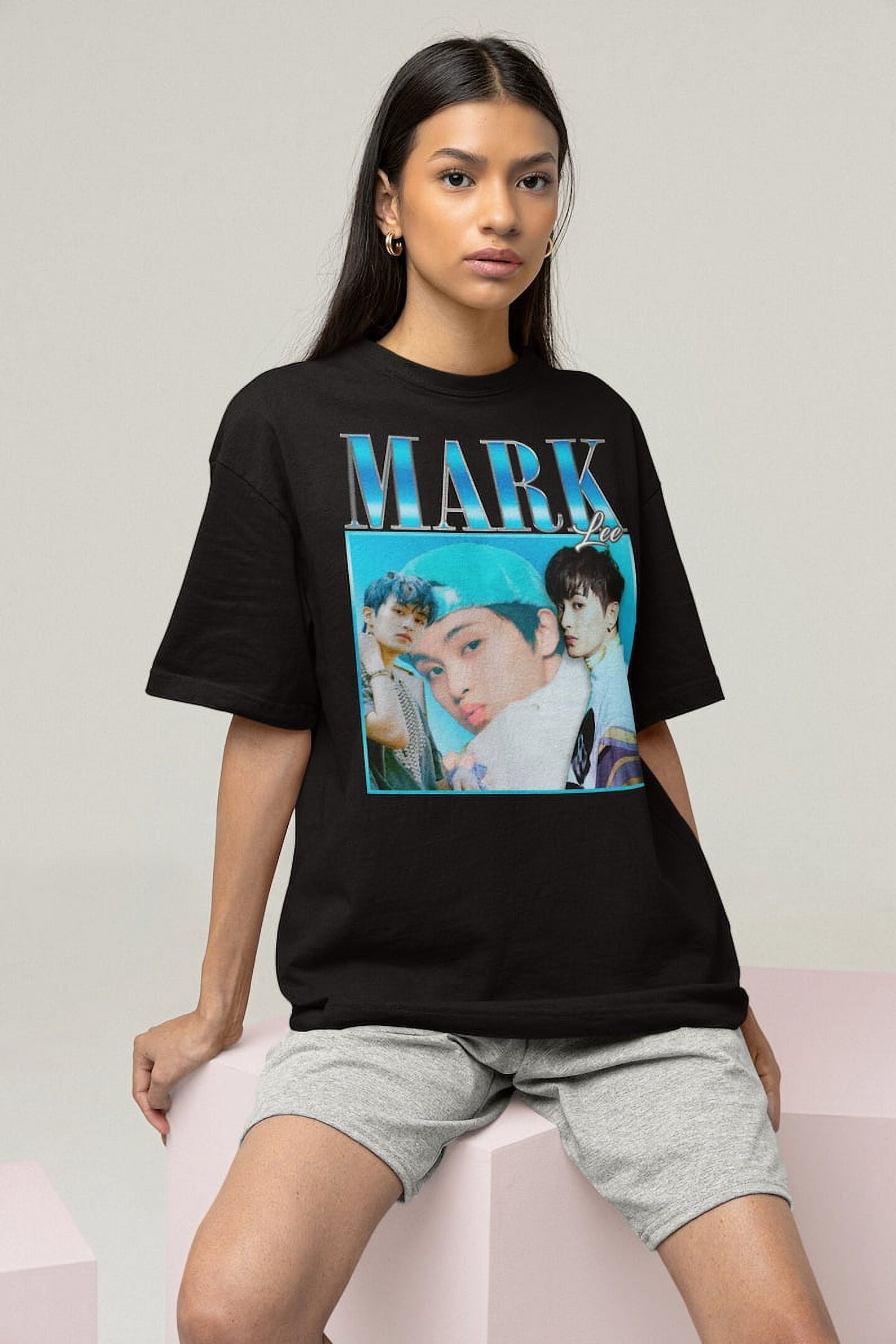 [BLACK] NCT 127 Mark Retro Bootleg Tee - Kpop T-shirt - Nct Merch - Nct ...