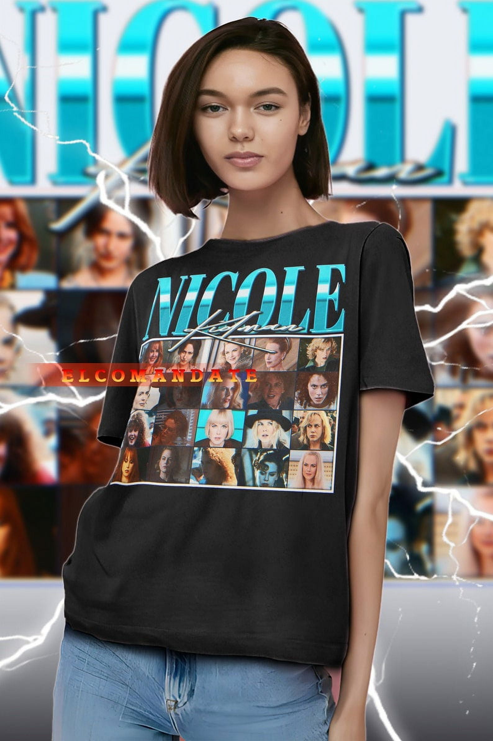 [BLACK] NICOLE KIDMAN Homage Shirt, Nicole Kidman Vintage Tshirt ...