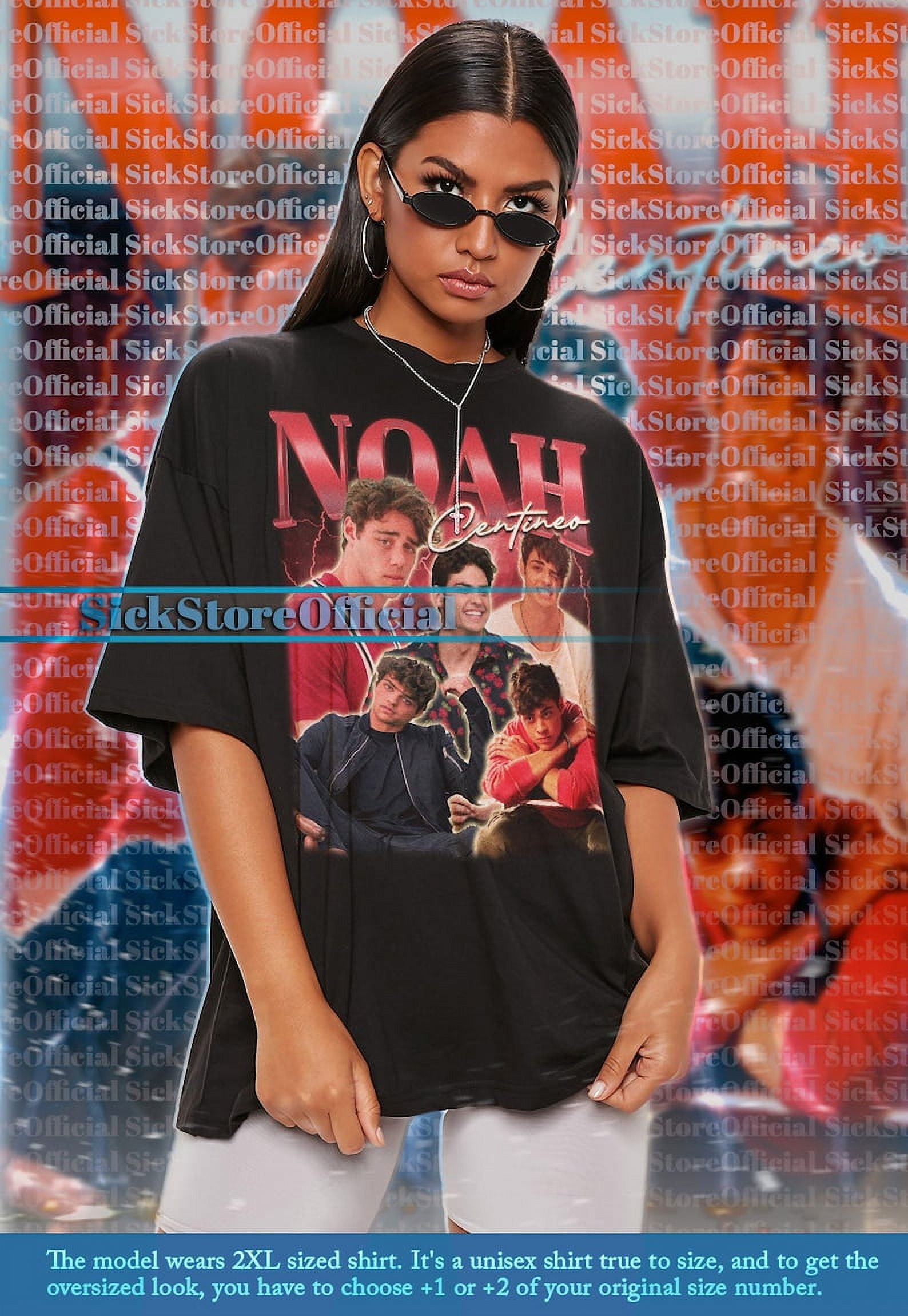 [BLACK] NOAH CENTINEO Vintage Shirt, Noah Centineo Homage Tshirt, Noah Centineo Fan Tees, Noah ...