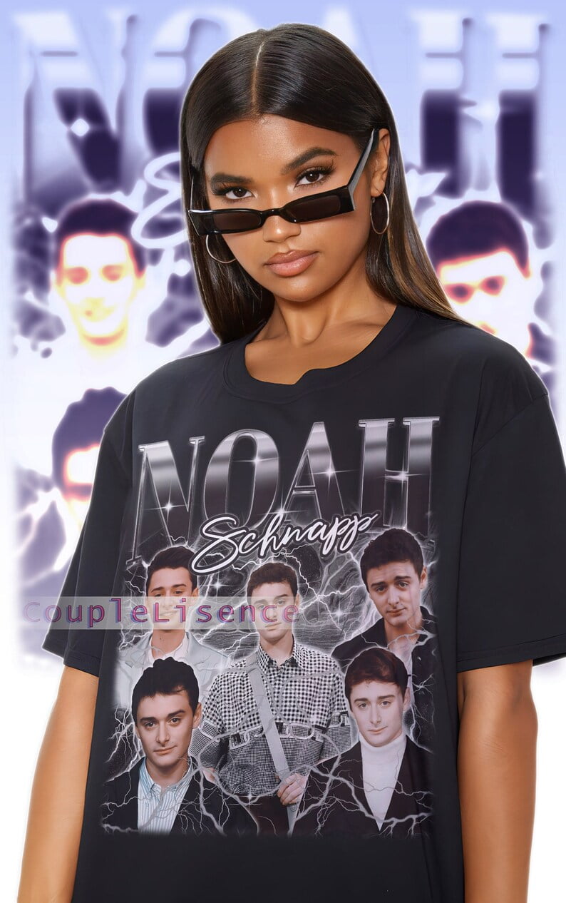 [BLACK] NOAH SCHNAPP Vintage Shirt | Noah Schnapp Homage Fan Tees | Noah Schnapp Homage Retro ...