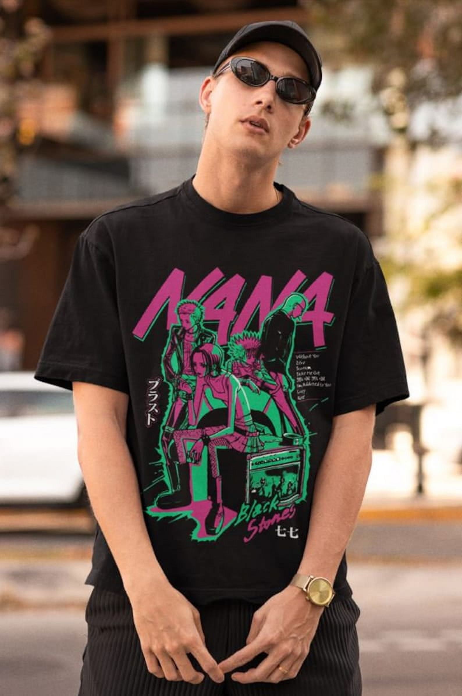 [BLACK] Nana Anime Merch | Nana Anime Shirt | Nana Osaki Manga ...