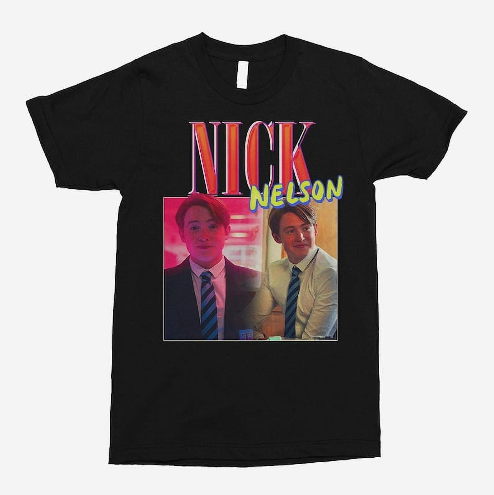 [BLACK] Nick Nelson Unisex Shirt - Walmart.com