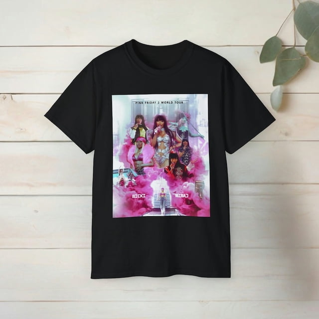 [BLACK] Nicki Minaj Pink Friday 2 Tour Stage Shirt, Pink Friday 2 shirt ...