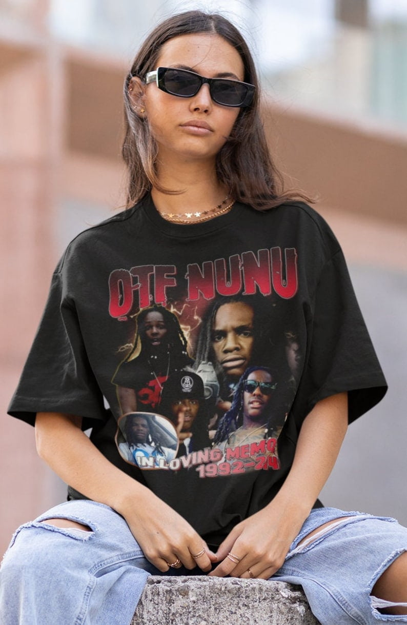 [BLACK] OTF NUNU| Otf Nunu Shirt Tshirt Tee - Walmart.com