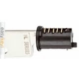 (BLACK) Office Furniture Replacement Lock Core for Haworth ML452 ...