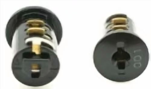 (BLACK) Office Furniture Replacement Lock Core for Kimball Office 178 ...