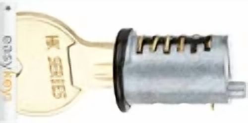 (BLACK) Office Furniture Replacement Lock Core for Kimball Office HK64 ...