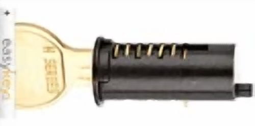 (BLACK) Office Furniture Replacement Lock Core for Knoll H6085 ...