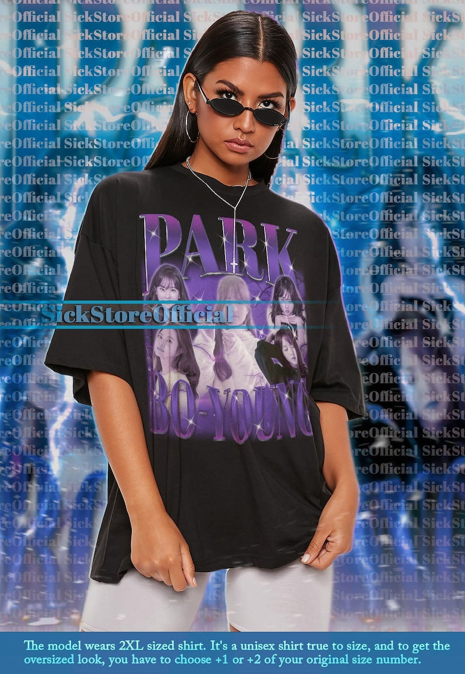 [BLACK] PARK BO-YOUNG Vintage Shirt, Park Bo-Young Homage Tshirt, Park ...