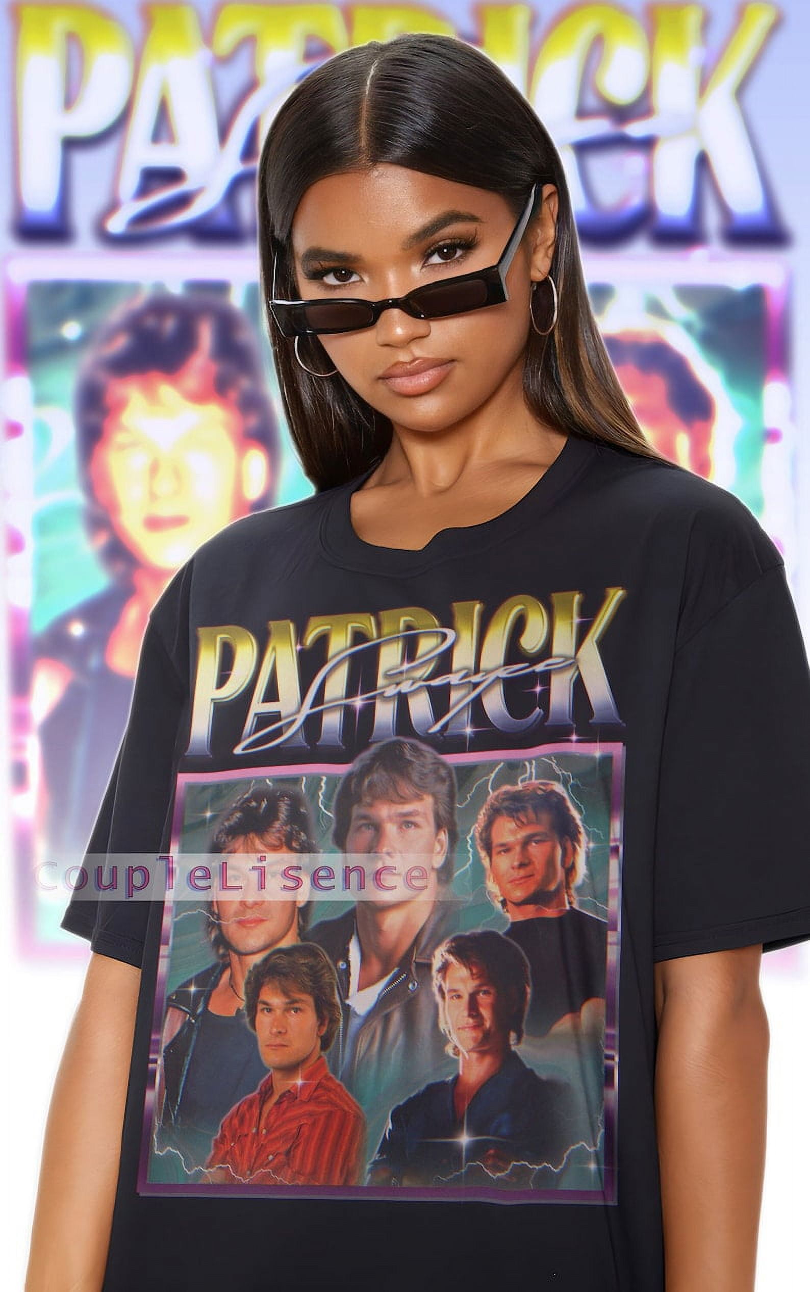 [BLACK] PATRICK SWAYZE Vintage | Patrick Swayze Homage Fan Tees ...