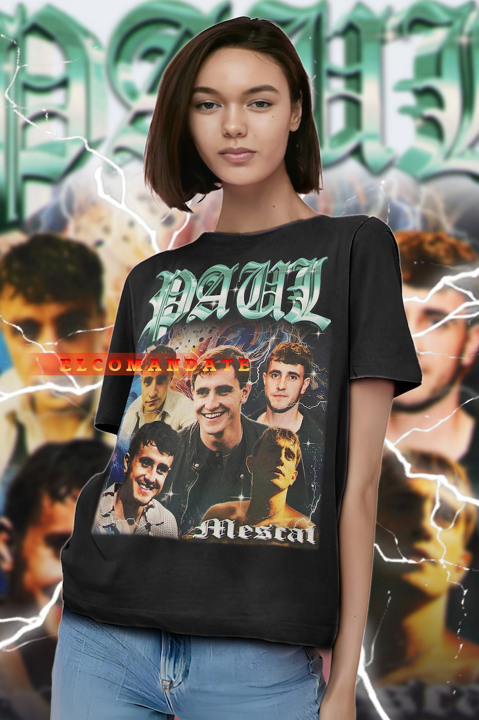 [BLACK] PAUL MESCAL Homage Shirt, Paul Mescal Vintage Tshirt, Paul ...
