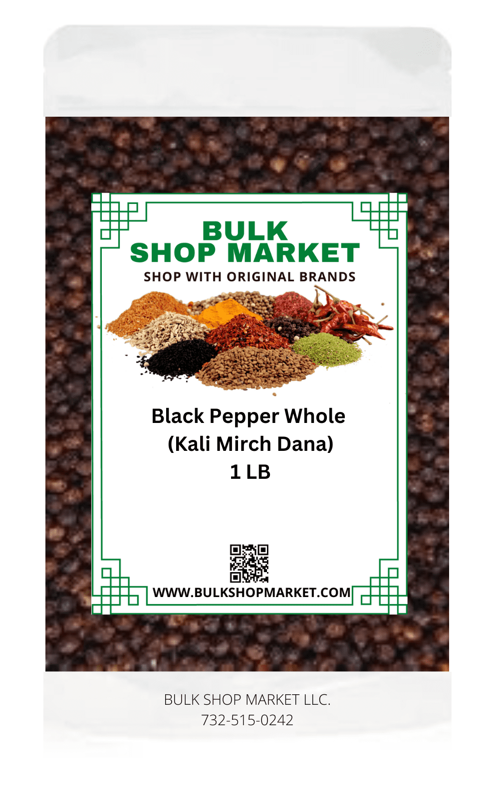 BulkShopMarket Black Pepper Whole Spice, 1 LB - Walmart.com