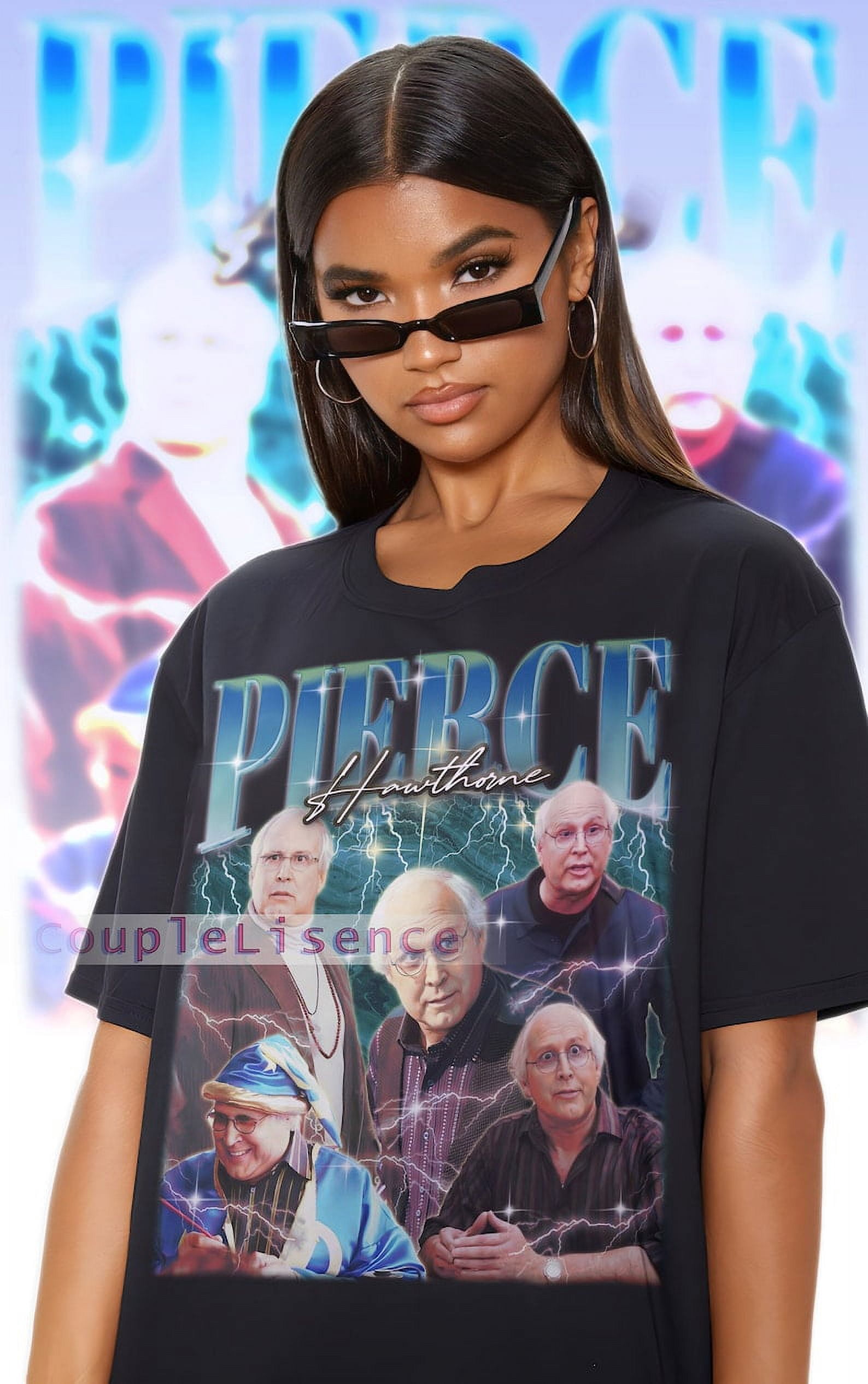 [BLACK] PIERCE HAWTHORNE Vintage | Pierce Hawthorne Homage Fan Tees ...