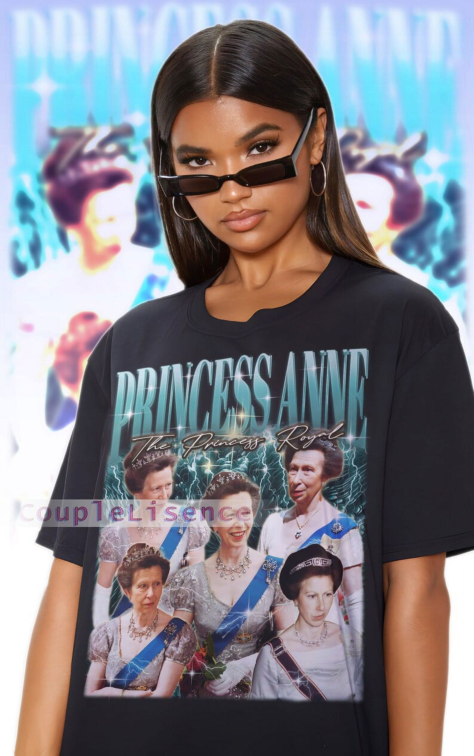 [BLACK] PRINCESS ANNE Vintage Shirt | Princess Anne Homage Fan Tees ...