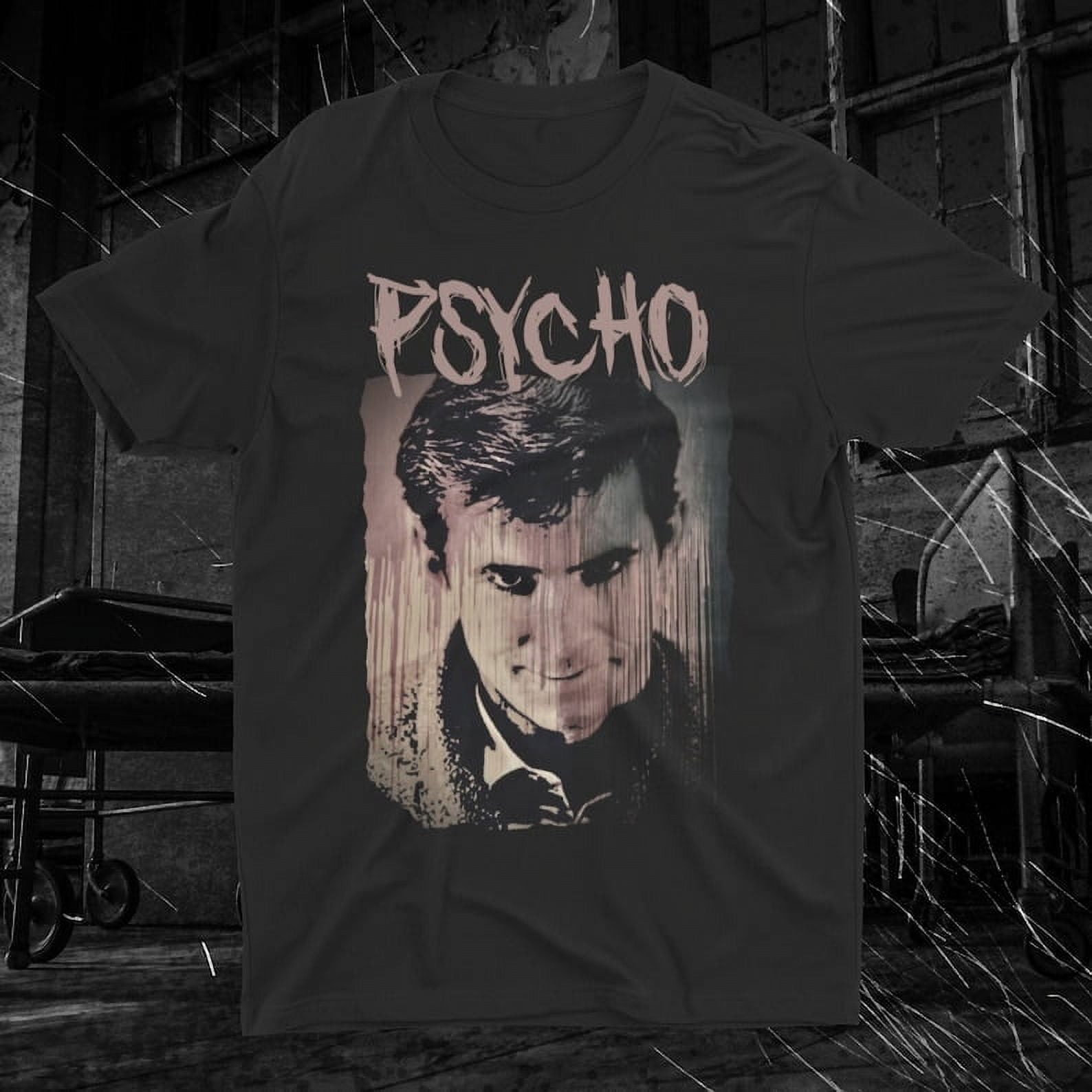 [BLACK] Psycho Inspired Norman Bates Shirt | Horror Goth Punk Unisex ...