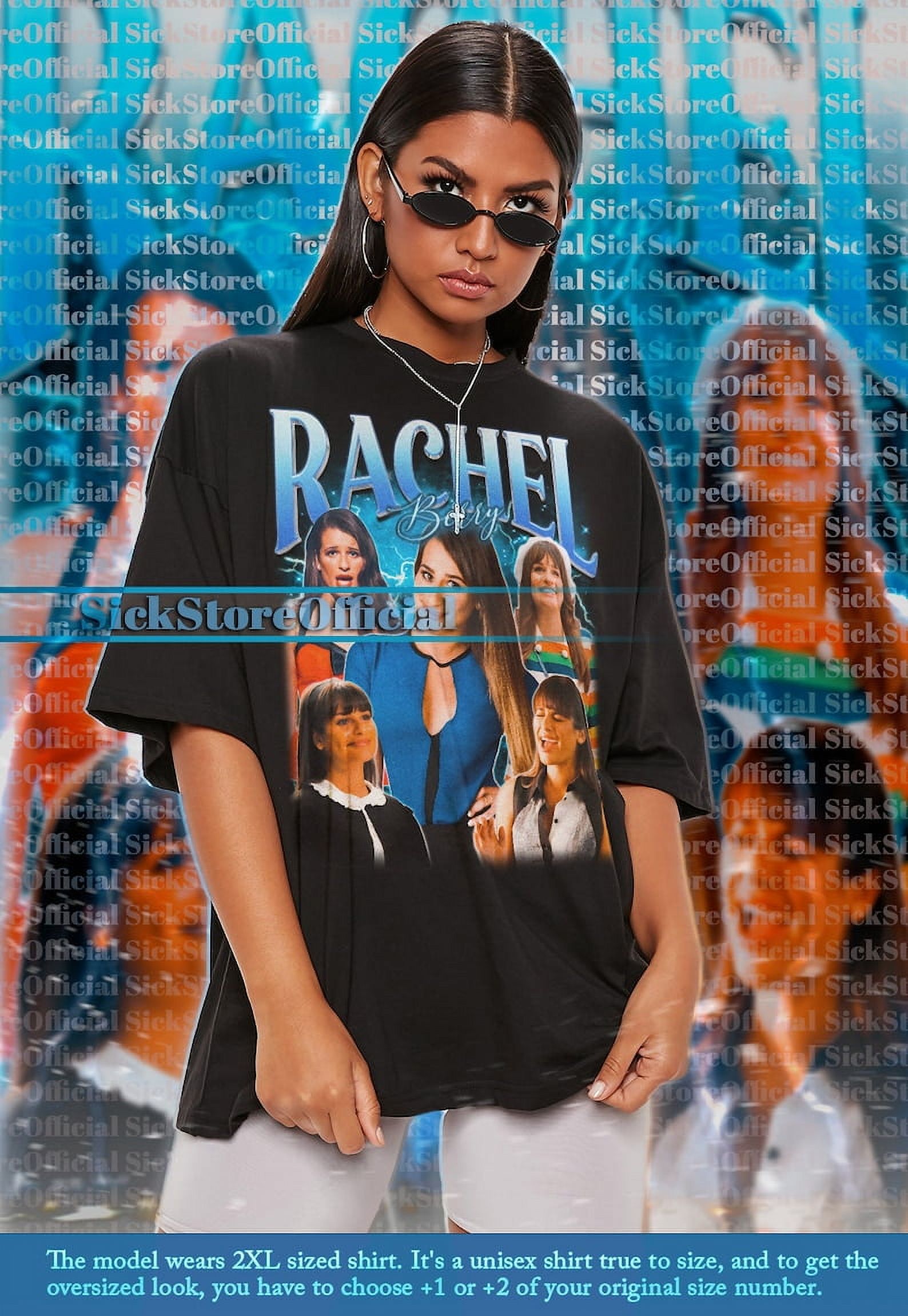 [BLACK] RACHEL BERRY Vintage Shirt, Rachel Berry Homage Tshirt, Rachel ...