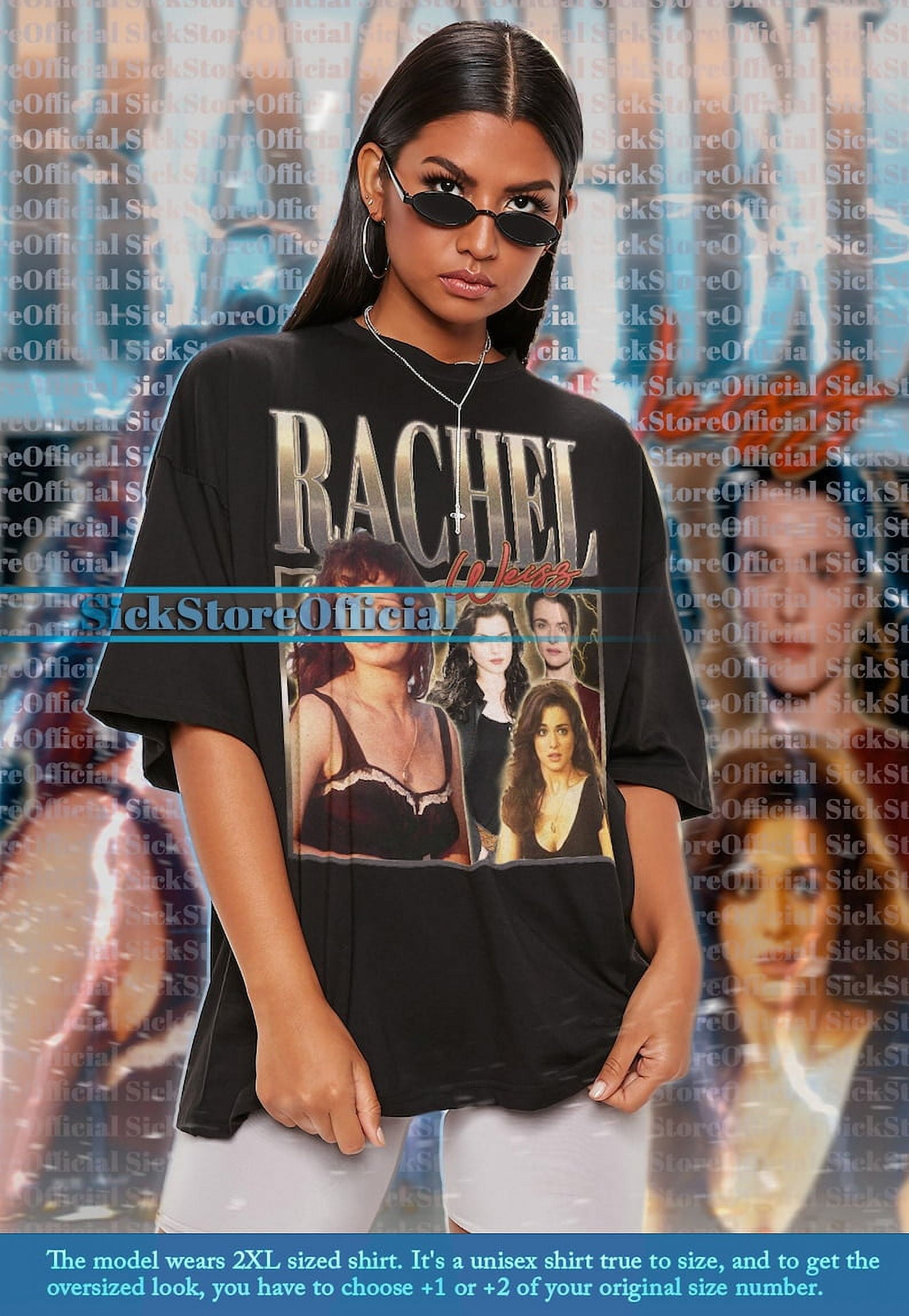 [BLACK] RACHEL WEISZ Vintage Shirt, Rachel Weisz Homage Tshirt, Rachel ...